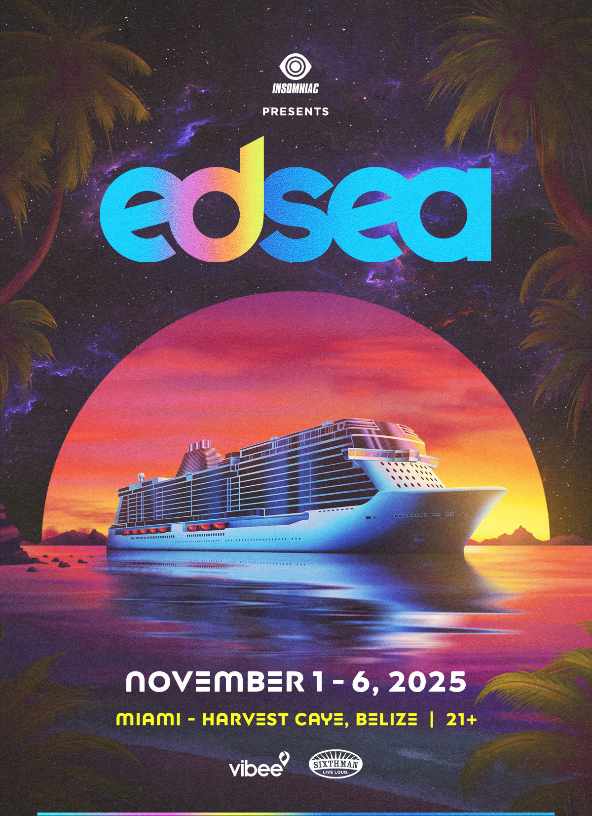 EDSea 2025: Festival-at-Sea Cruise to Belize