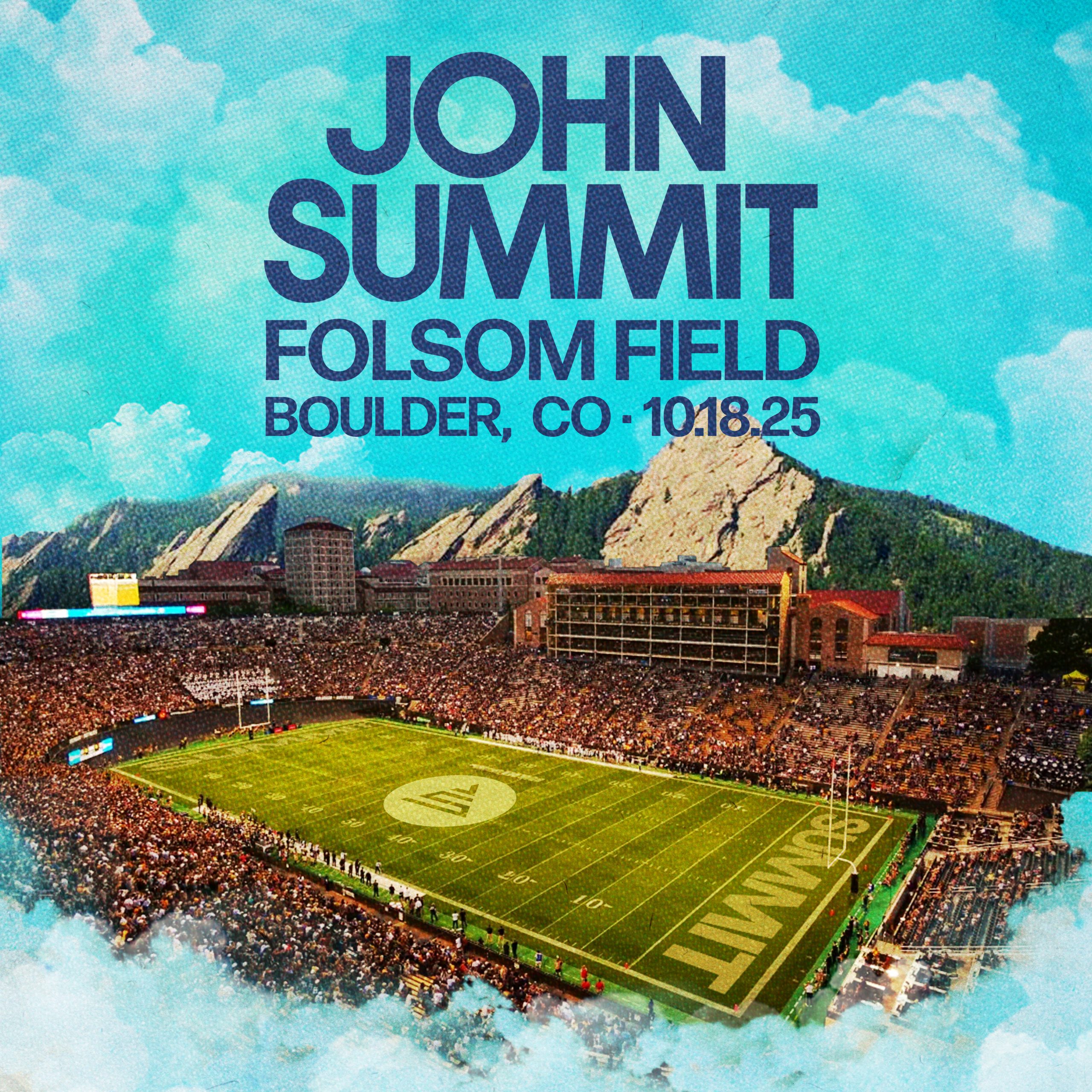 John Summit Headlines Folsom Field Boulder 2025 Concert