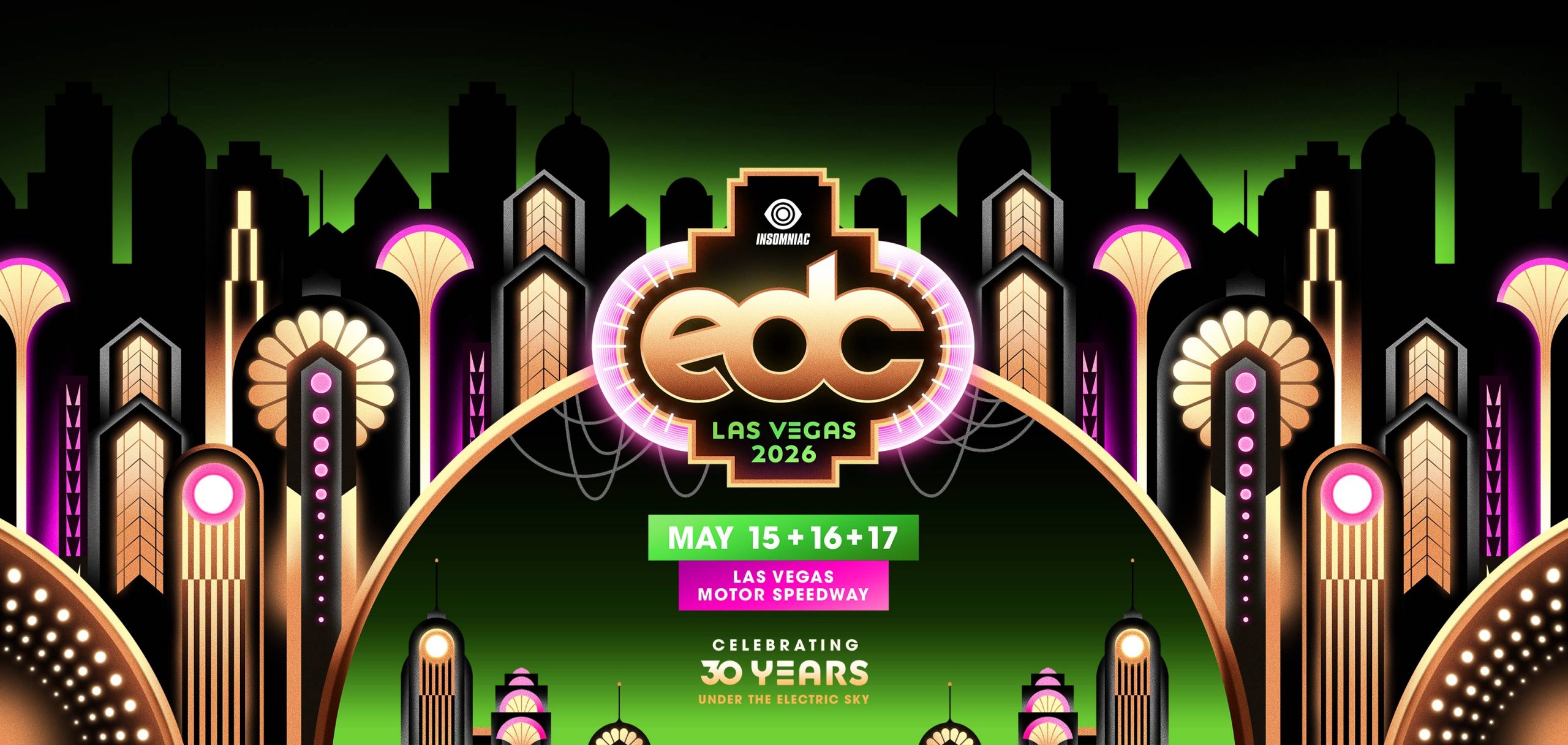 EDC Las Vegas 2026: Celebrating 30 Years Under the Electric Sky | The ...